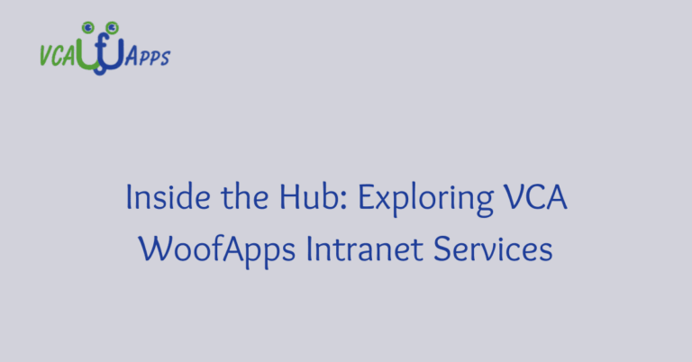 Sign In Success: Navigating WoofApps.vca.com
