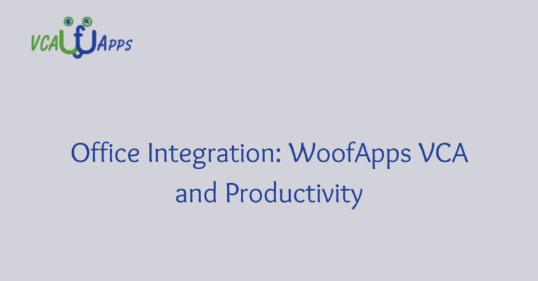 VCA WoofApps Outlook Email: A User's Guide